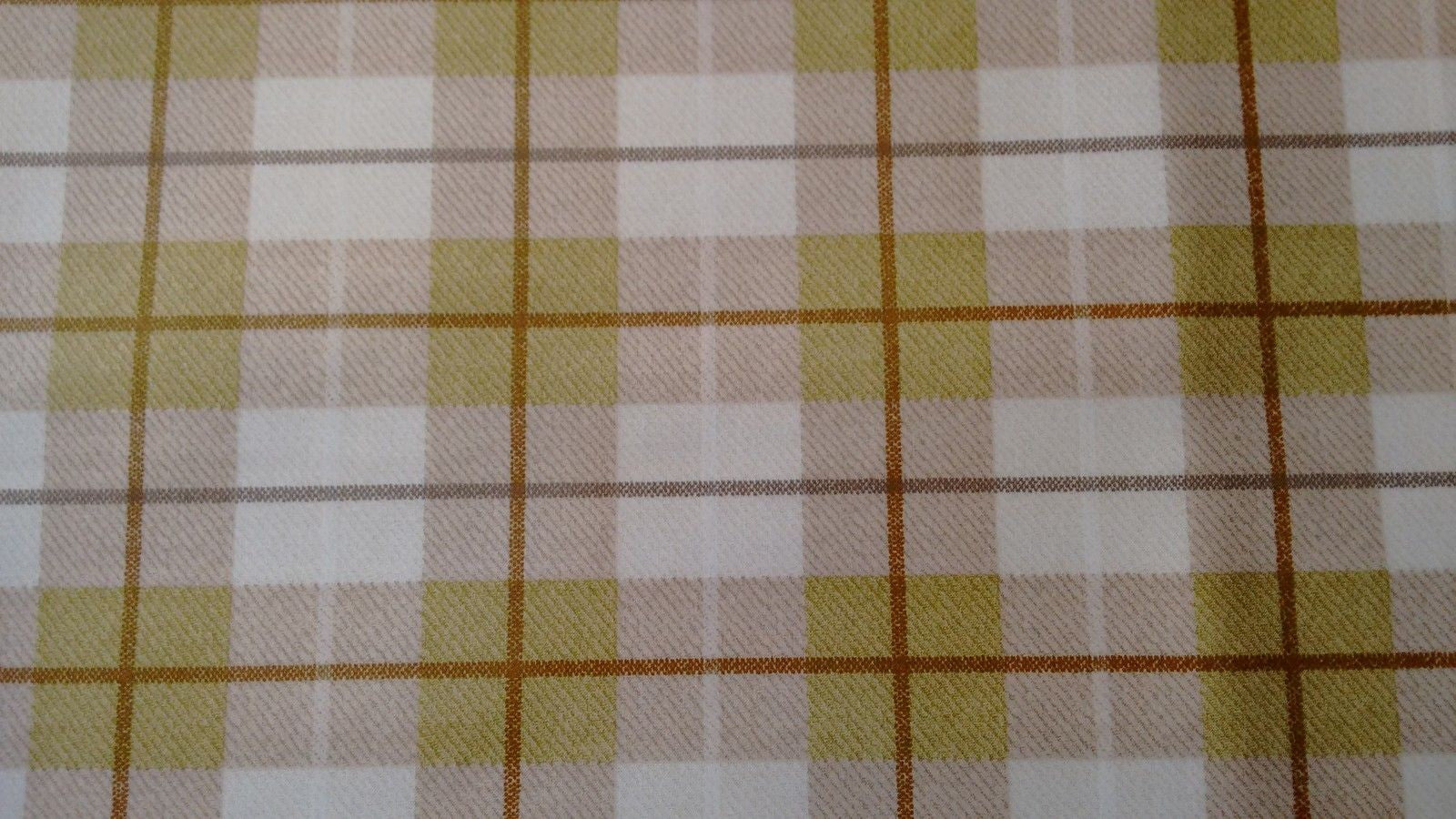 Tartan Green Check Oilcloth - PVC Tablecloths & Vinyl Tablecloths
