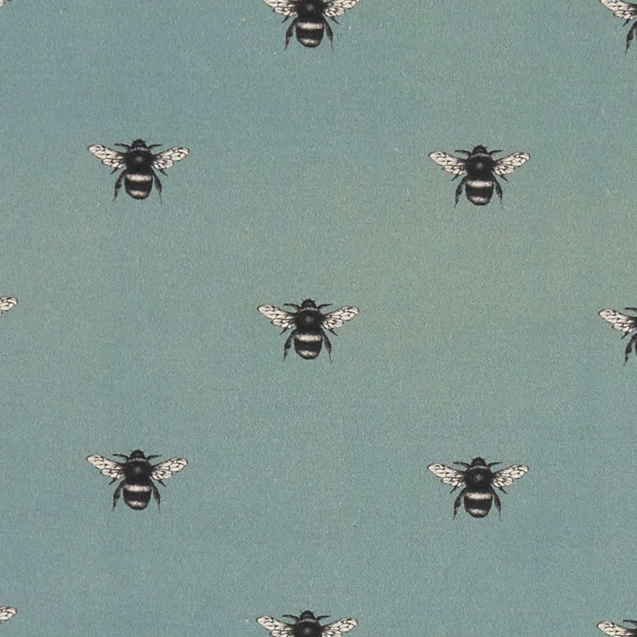 Abeja Bees Mineral Cotton Oilcloth Tablecloth 132cm wide by Clarke and
