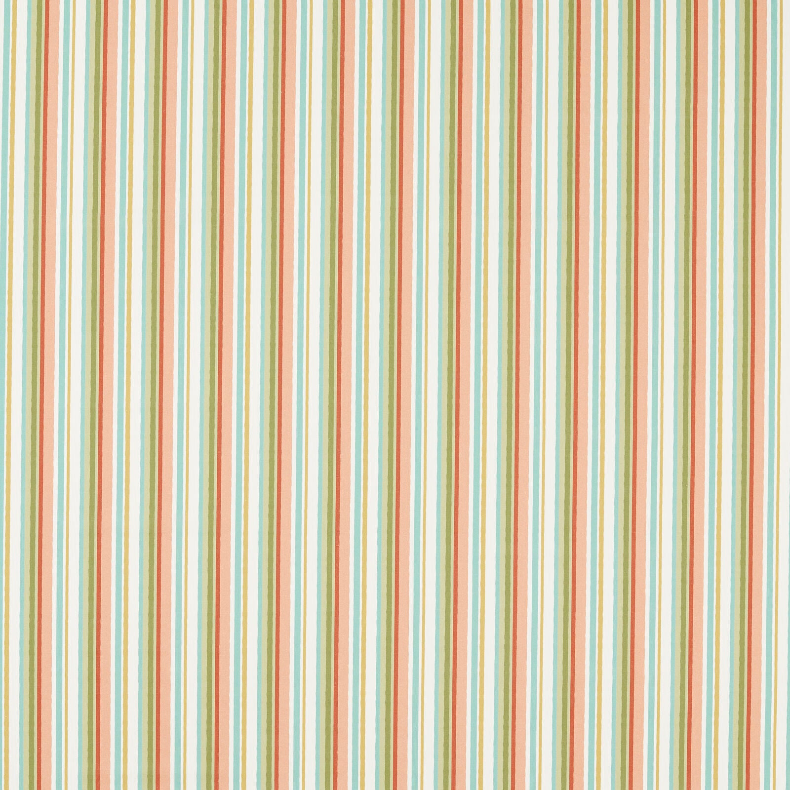 Tutti Fruity Autumn Spice Stripe Matt Oilcloth Tablecloth
