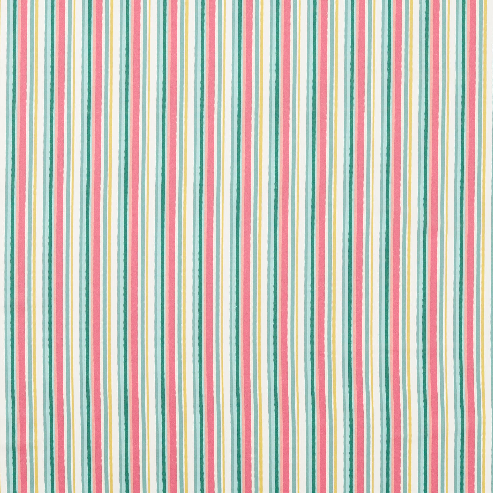 Tutti Fruity Multi Stripe Summer Matt Oilcloth Tablecloth