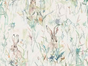 Jack Rabbit Voyage Oilcloth Tablecloth 140cm wide