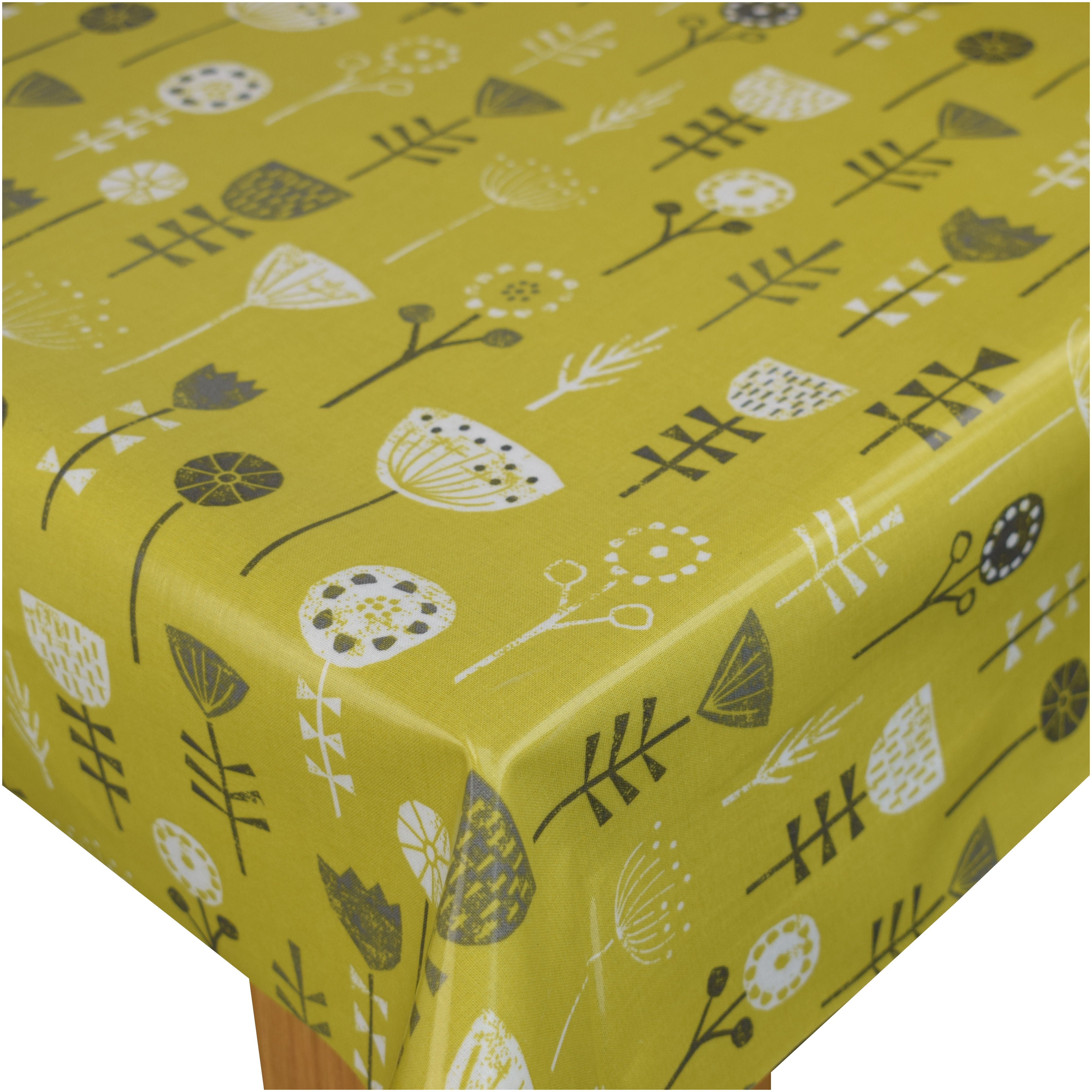Floral Oilcloth Tablecloths – Beautiful Leaves & Flowers | Shop Now ...