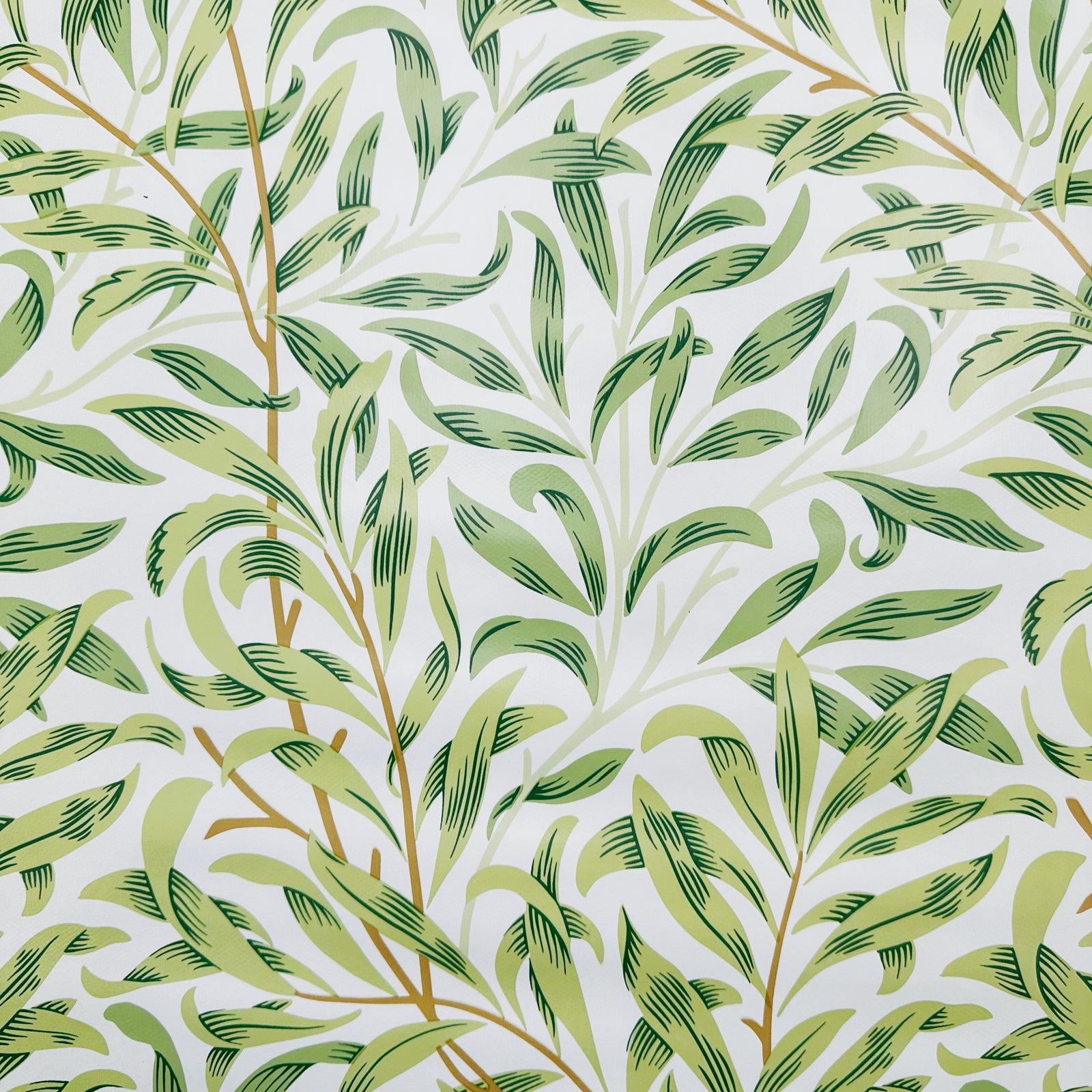 Scandi Heart & Floral Vinyl Oilcloth Tablecloth - Wipe Clean ...