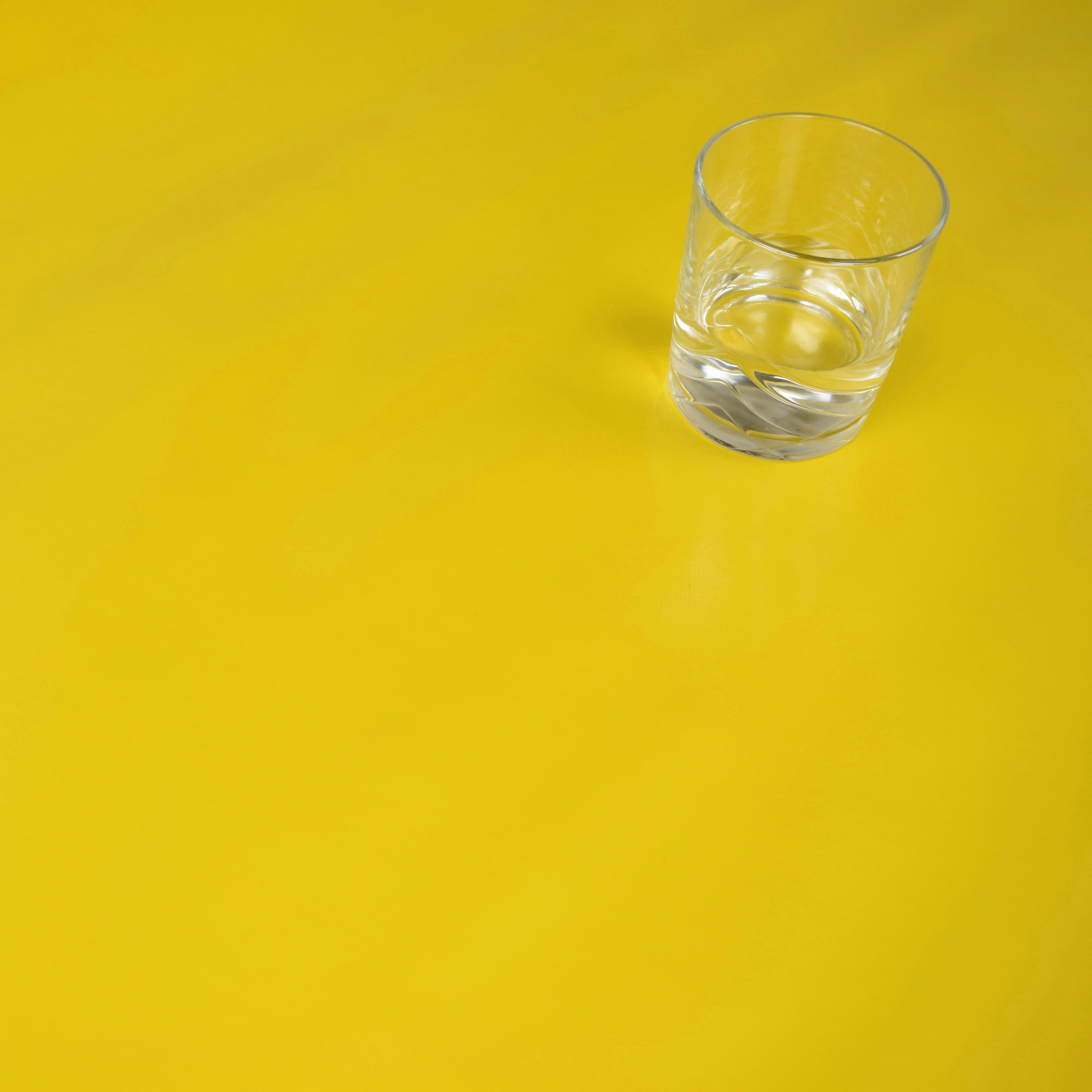 Plain Yellow Smooth Vinyl Oilcloth Tablecloth - Wipe Clean Tablecloths ...