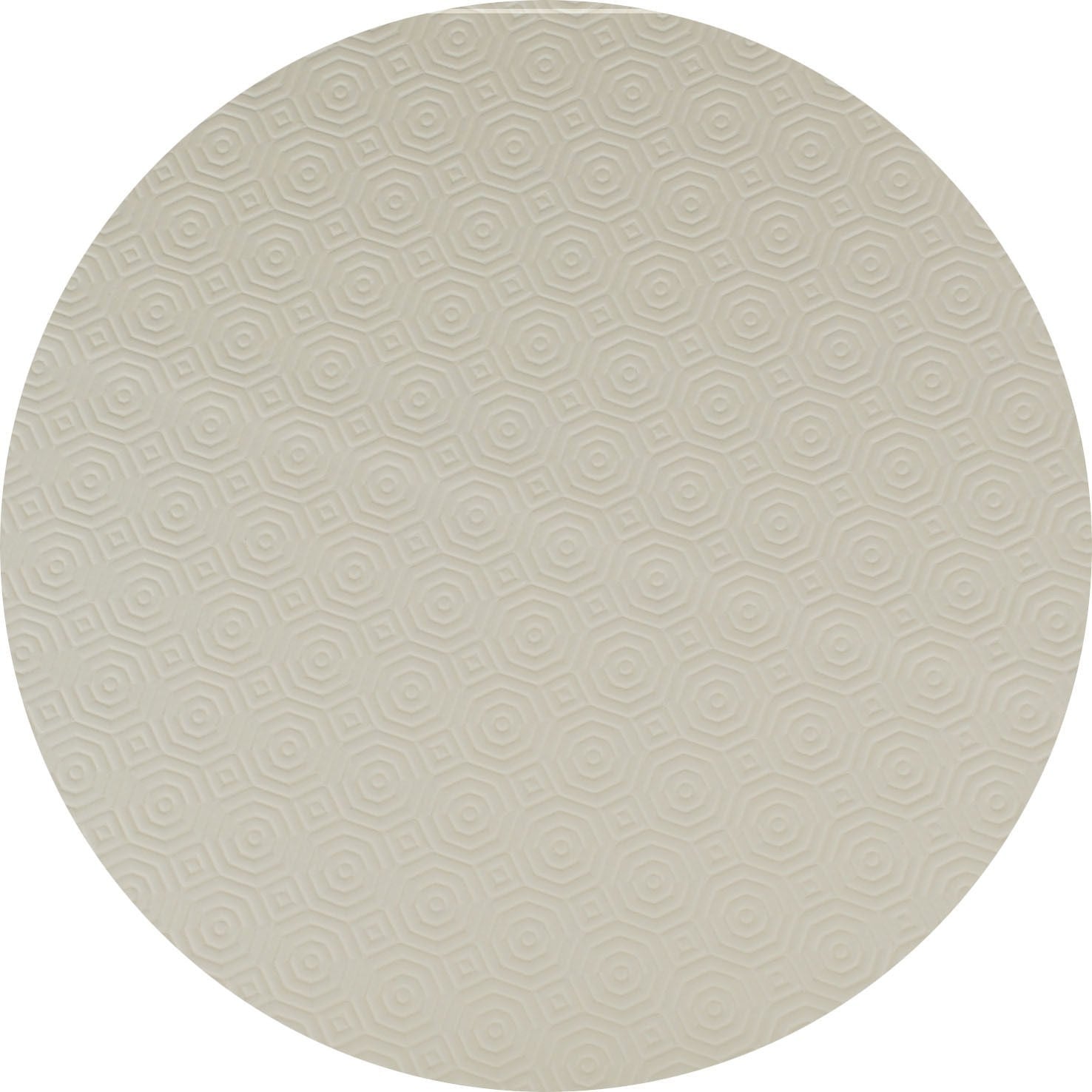 Round Table Protector 105cm Cream